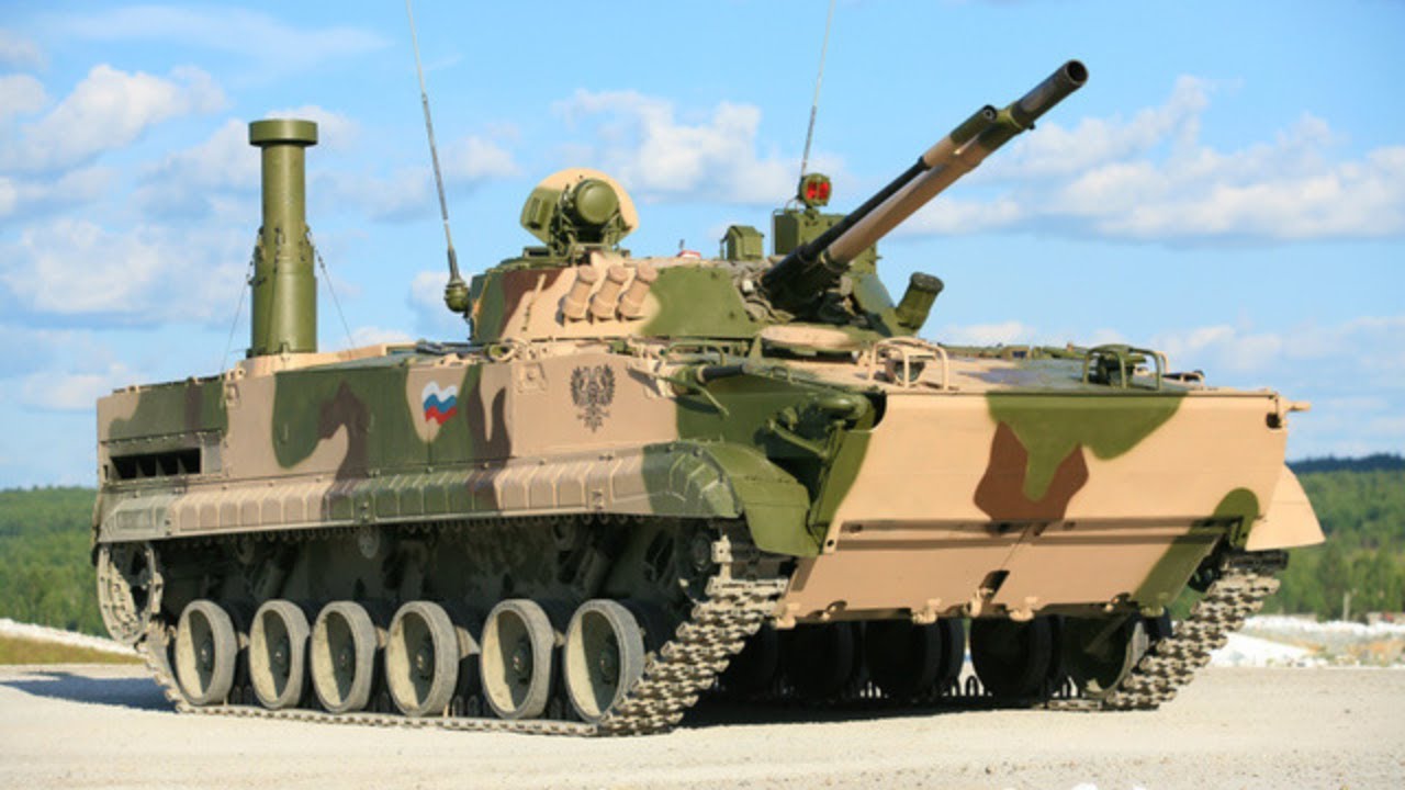 Russia's Upgraded BMP-3 Infantry Fighting Vehicle - YouTube
