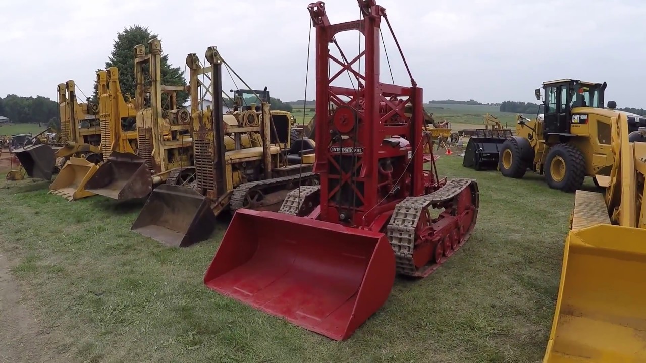 Trackson Prototype Track Loader Tractor - YouTube