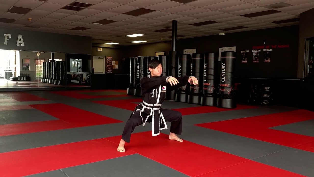 Dae Geup Hyung - Brown Belt Form - YouTube