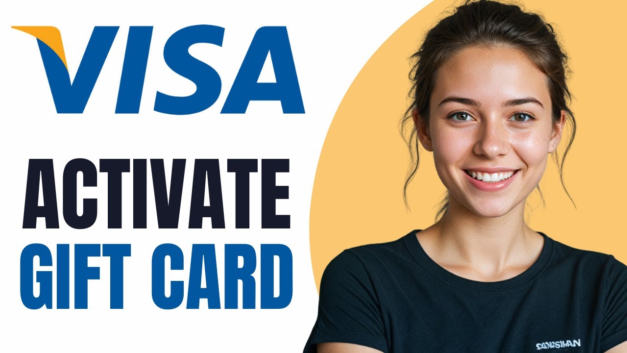 How to Activate a Visa Gift Card (How to Use a Visa Gift Card) - YouTube