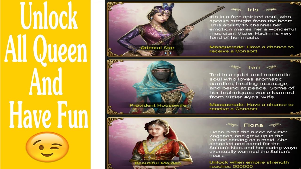 Game Of Sultan || Meet With All Queens 😍😍 - YouTube