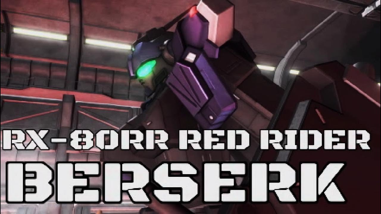 GUNDAM PS5 GBO2 [16yo newtype] RX-80RR RED RIDER Berserk Mode! Tell Me ...
