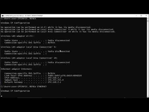 ipconfig windows Basic Networking Commands Tutorial Part-2 {2021} - YouTube