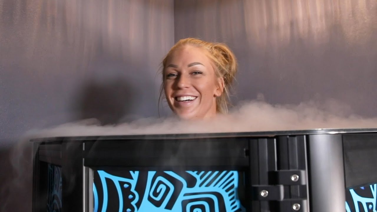 Cryotherapy with IFBB Pro Frida Stern - YouTube