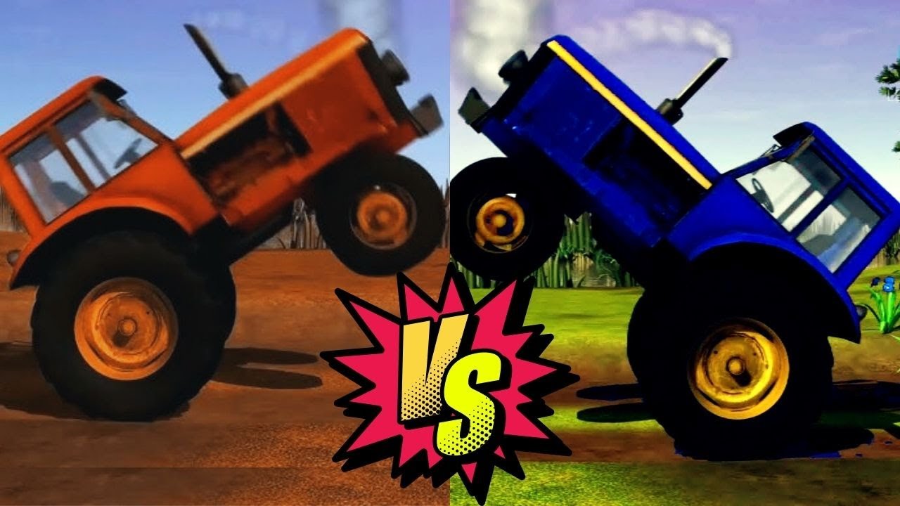 EL POLLITO PÍO CONDUCE UN TRACTOR - EFECTOS ESPECIALES DIVERTIDOS ...