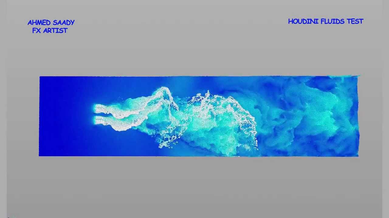 Houdini - Pump Fluids Test - YouTube
