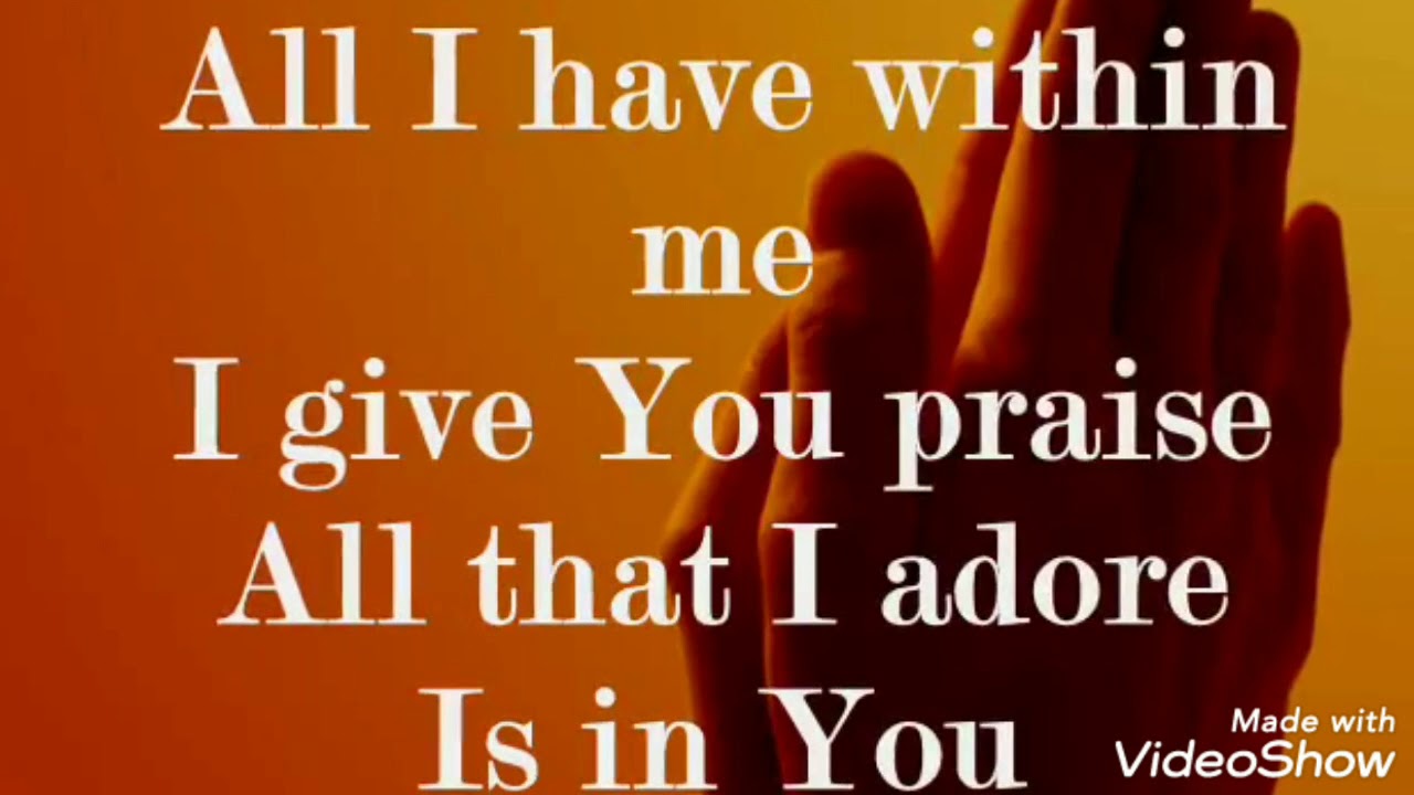 ""LORD CLEANSE MY HEART WITH YOUR BLOOD"" - YouTube