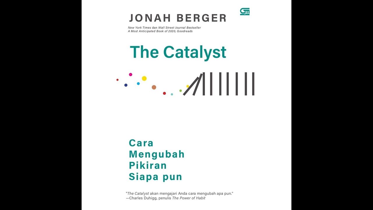 Buku The Catalyst karya Jonah Berger - YouTube