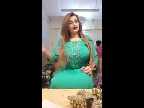 Afreen Khan New Video Back Stage Live Makeup Room
