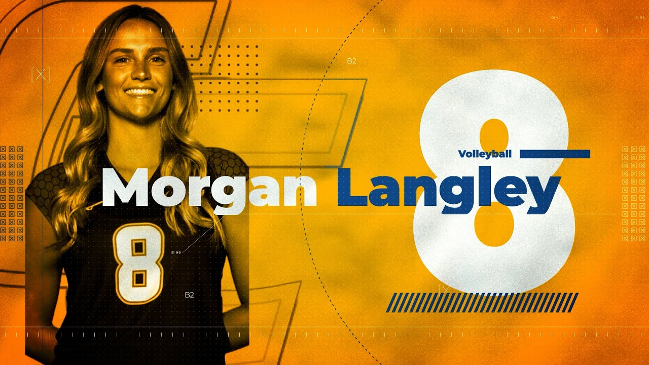 Behind the Ball w/ #8 Morgan Langley - GCSC Volleyball 2024 - YouTube