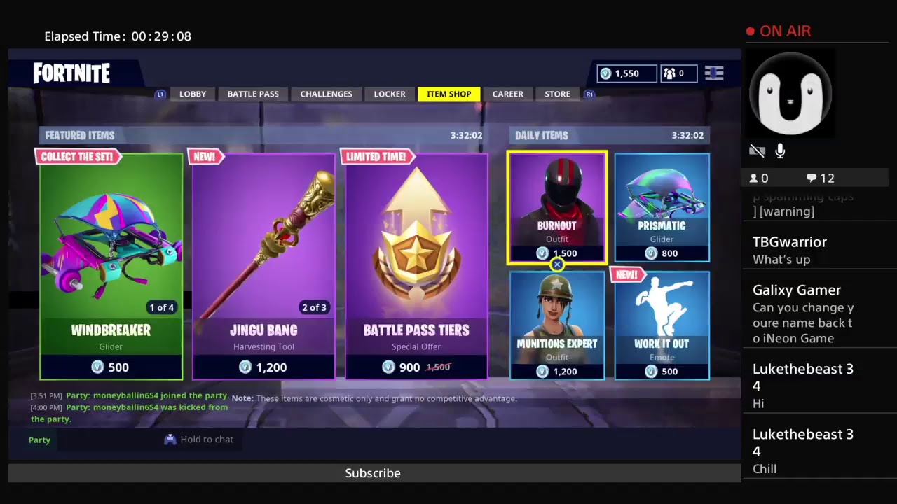 Fortnite 500 sub grind - YouTube