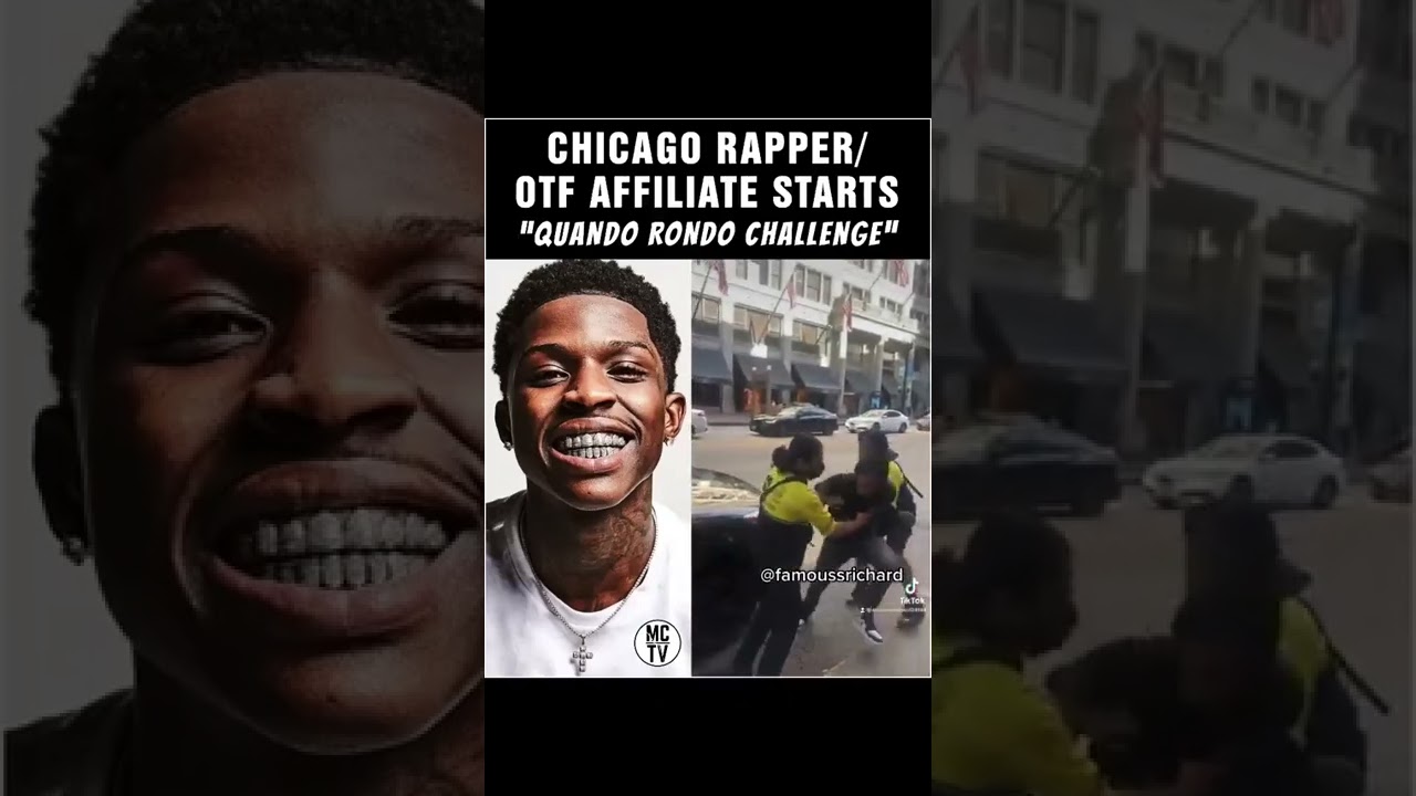 CHICAGO RAPPER OTF AFFILIATE START #QUANDORONDO CHALLENGE ‼️👀 - YouTube