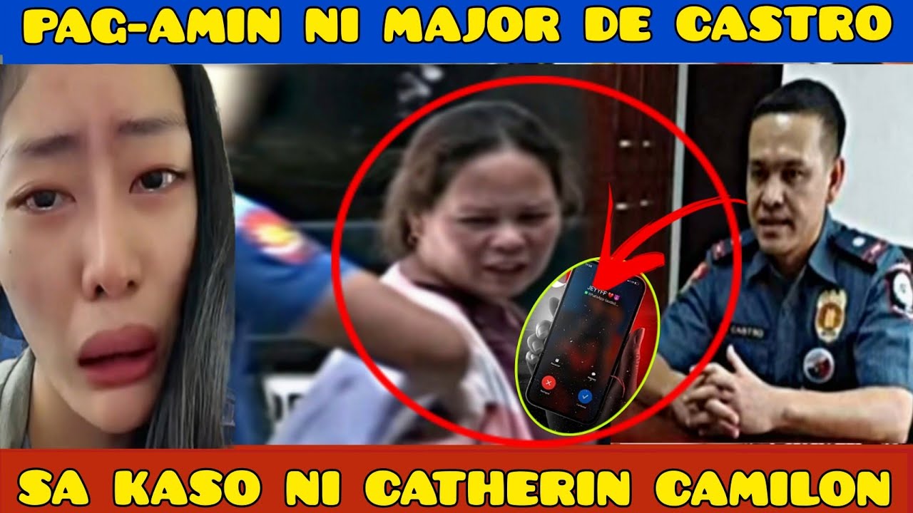 pag-amin ni pmajor de castro sa kaso ni catherine camilon inaabangan na ...