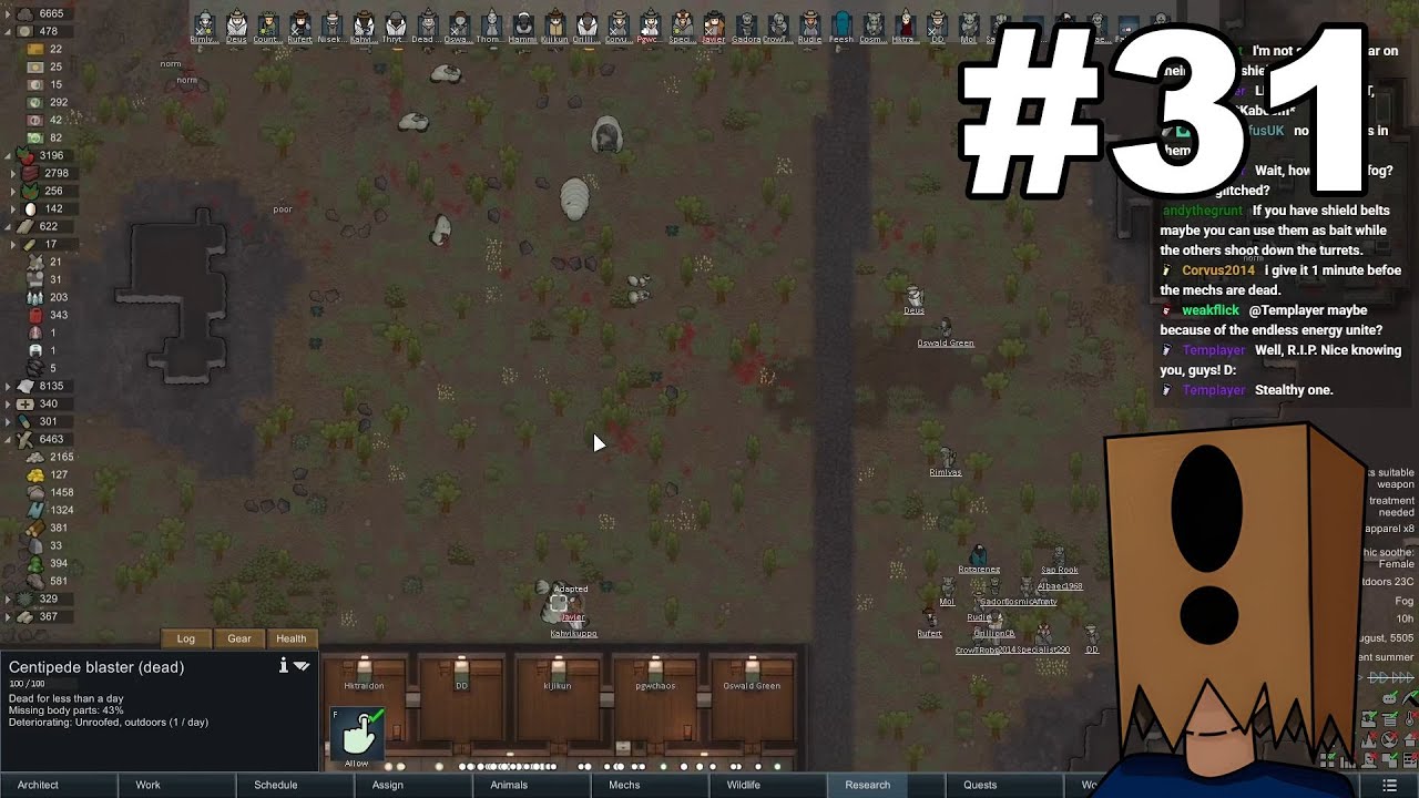 Rimworld VOD #31 (17/02/2025): So Many Robots - YouTube