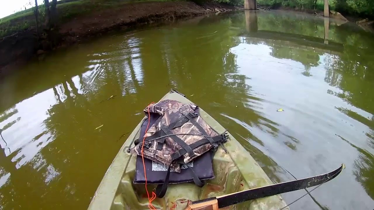 FPS Silver Carp Bowfishing. August 2018. - YouTube