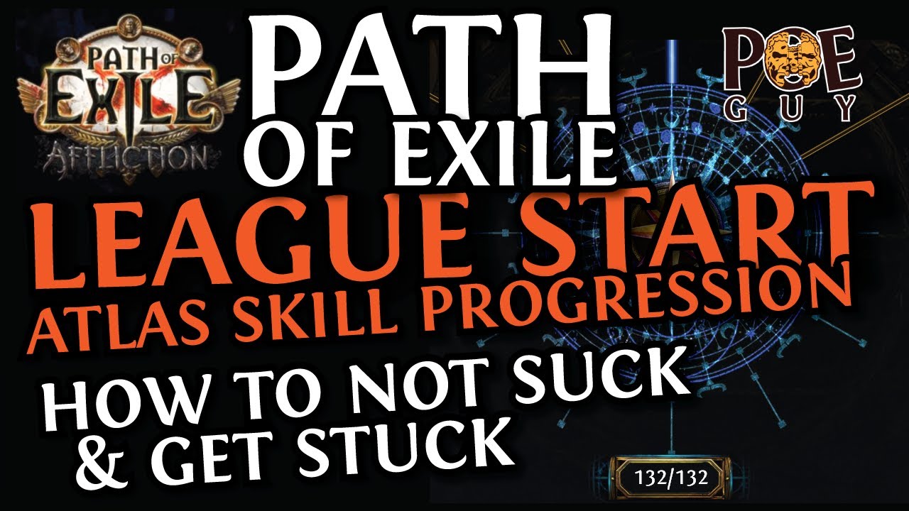 [POE 2023] LEAGUE START ATLAS SKILL TREE PROGRESSION | INVESTING YOUR ...