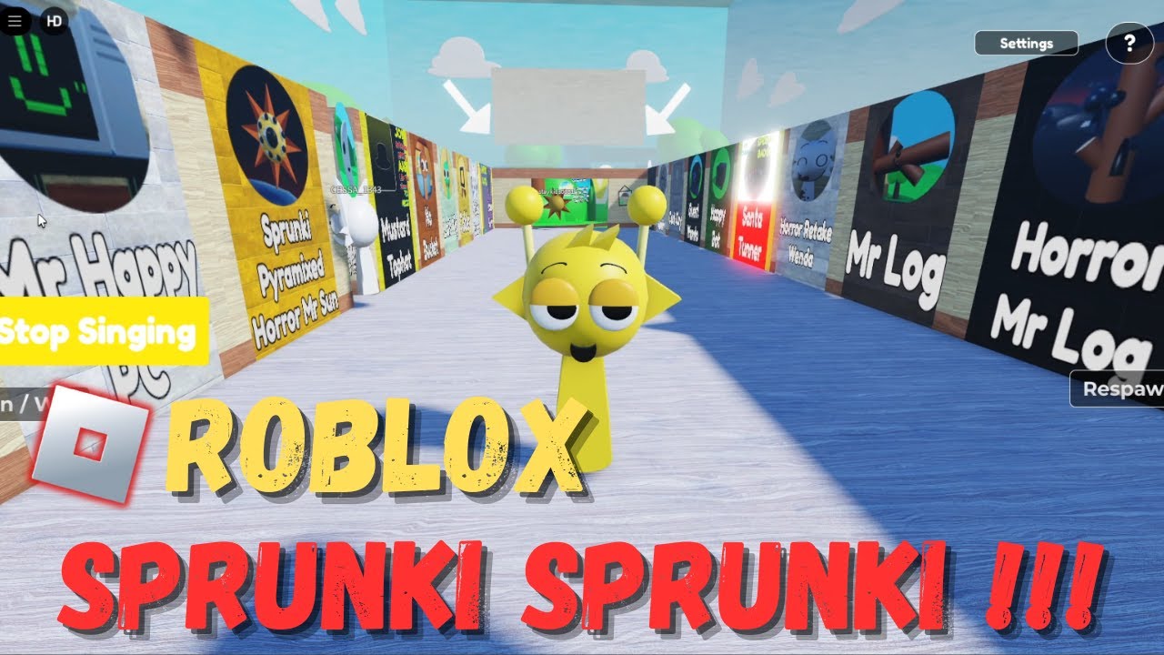 SPRUNKI SPRUNKI !!! | ROBLOX - YouTube