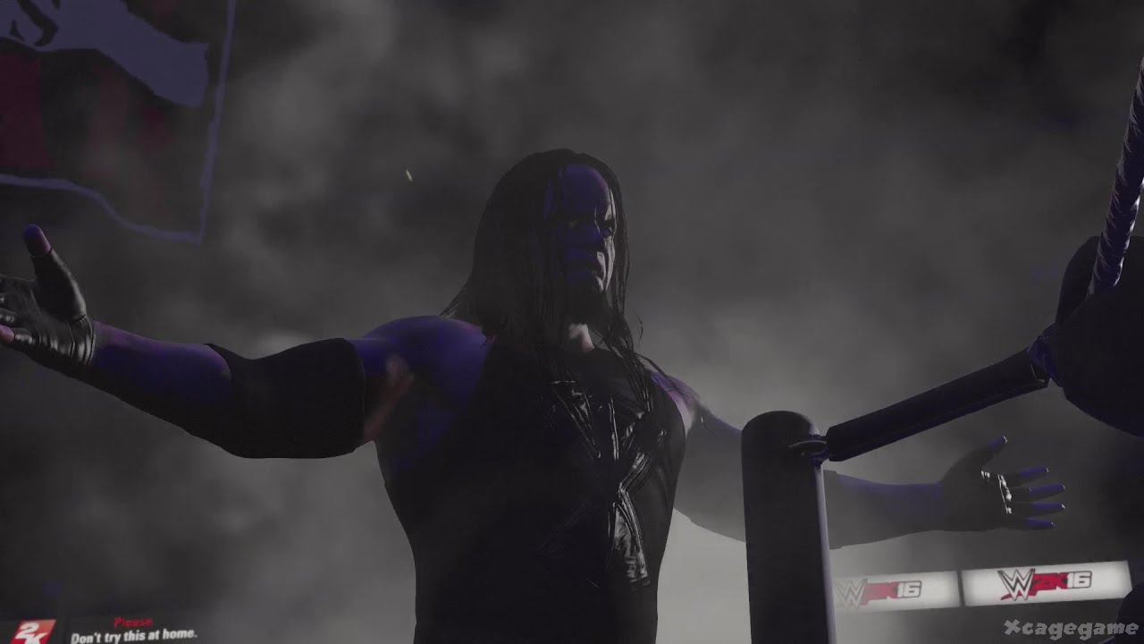 WWE 2K16 - Ministry Undertaker Full Entrance [ 60fps 1080p ] - YouTube