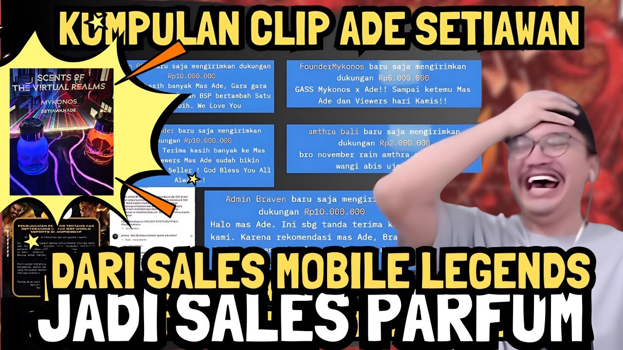 Ade Setiawan Effect: Sales MLBB Ini Jadi Sultan Wangi, Kok Bisa? - YouTube