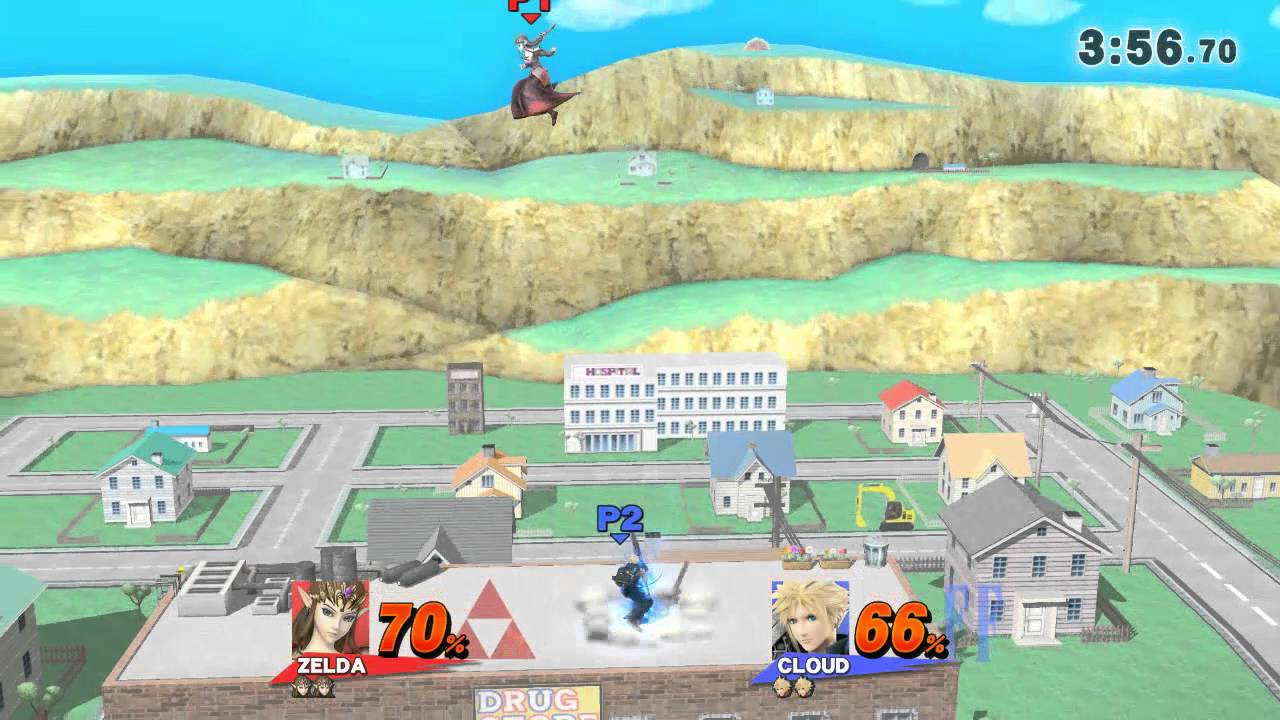 Zelda Vs. Cloud - YouTube