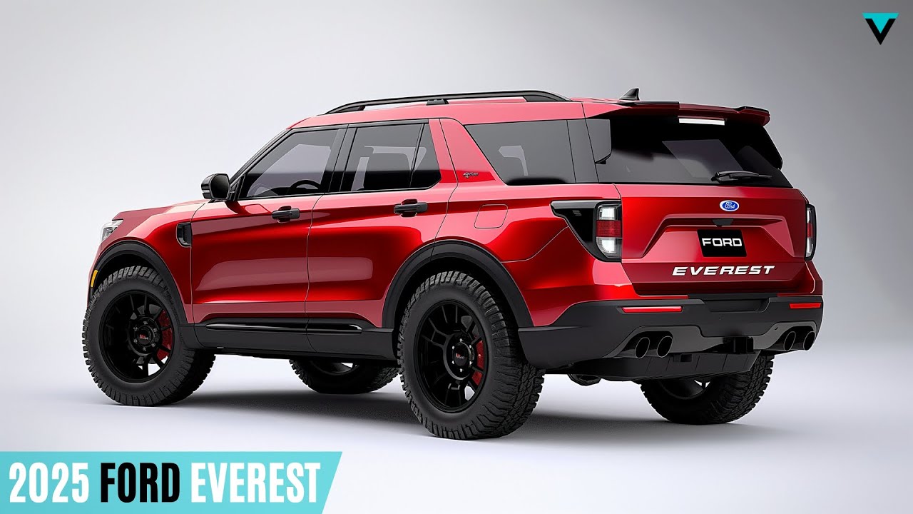 2025 Ford Everest Unveiled - A rugged and tough yet fashionable SUV ...