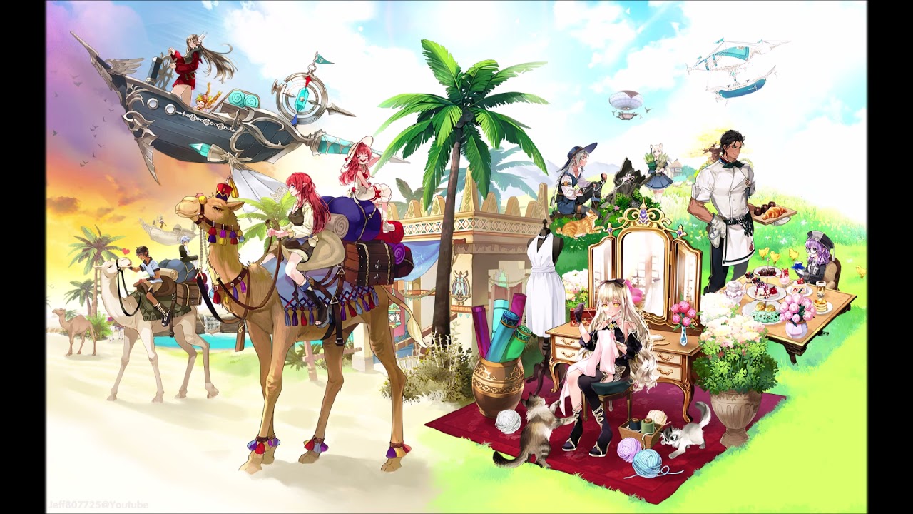 Mabinogi IRIA Commerce Update - Login Theme (title_commerce_ver) - YouTube