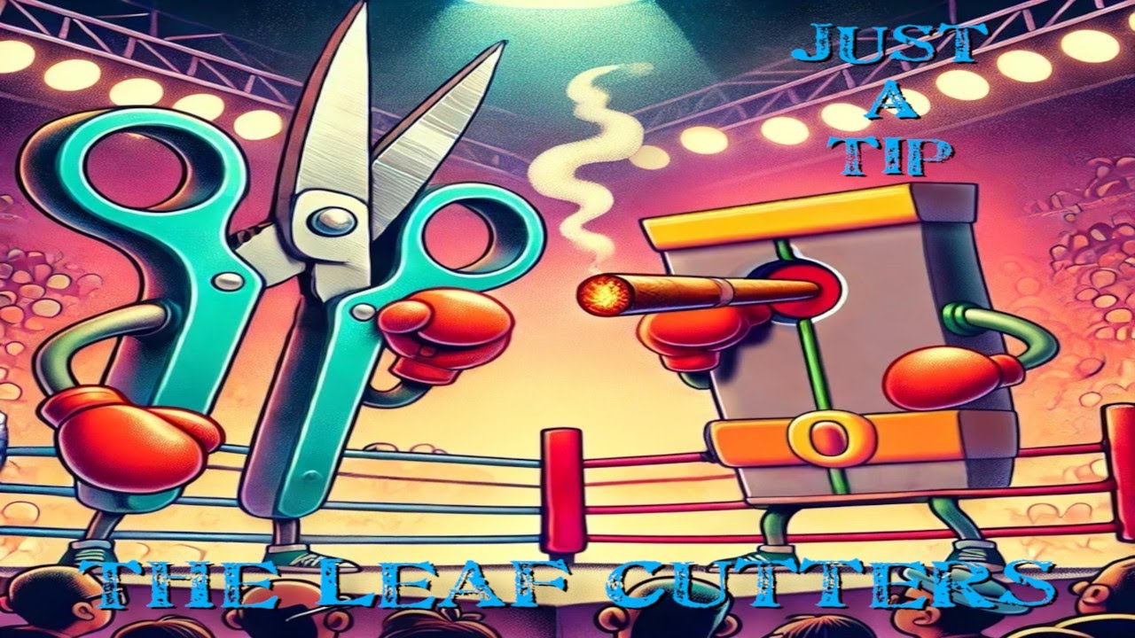 Just A Tip: Scissor Cigar Cutter vs. Traditional Straight Cigar Cutter ...