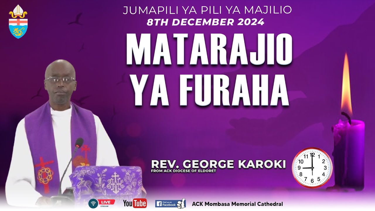 JUMAPILI YA PILI WAKATI WA MAJILIO || 9 AM || 8TH DECEMBER 2024 - YouTube