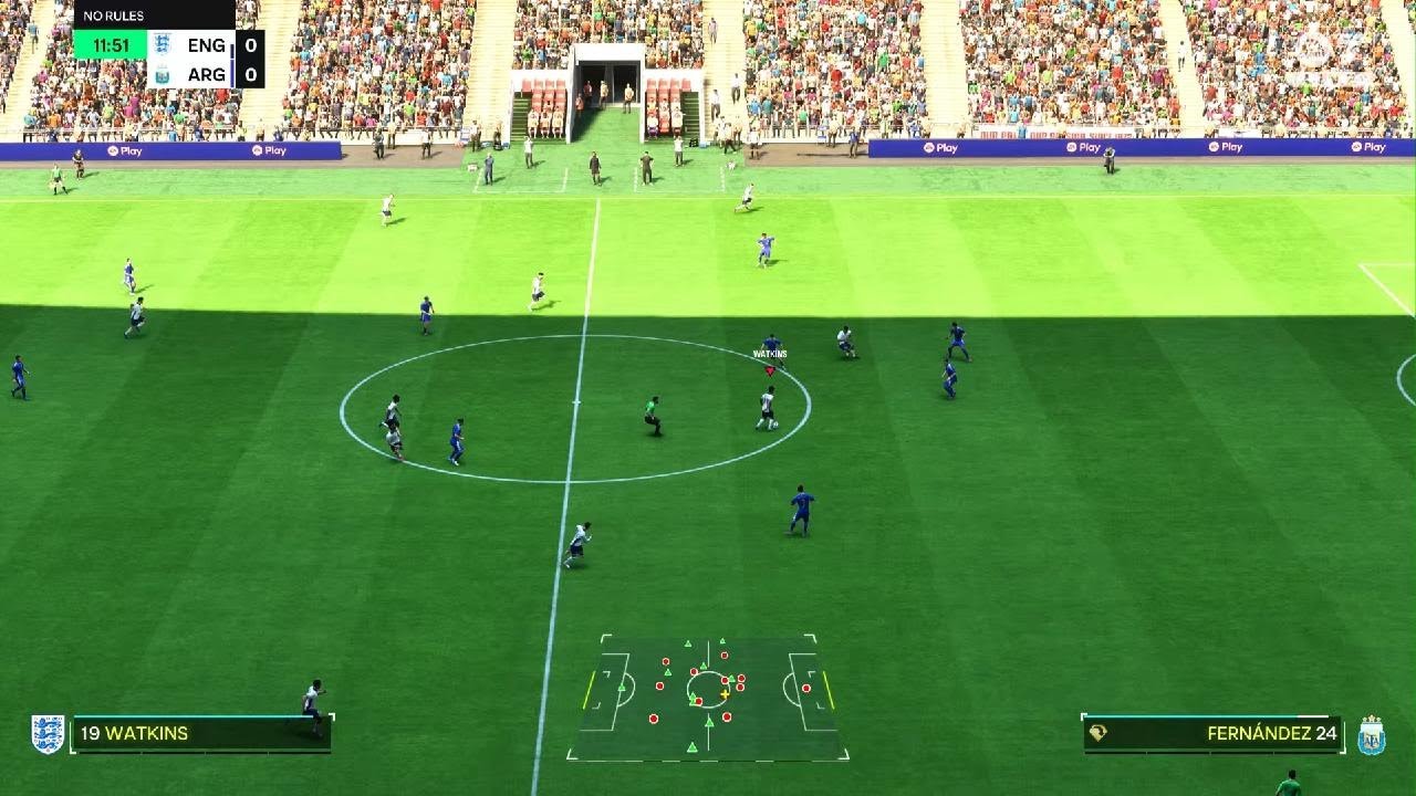 EA SPORTS FC 25 England match - YouTube