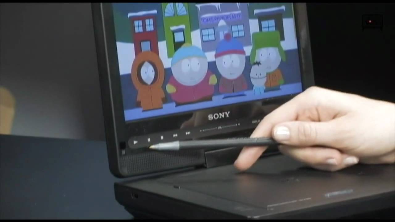 Sony DVP-FX930 Portable DVD Player - YouTube