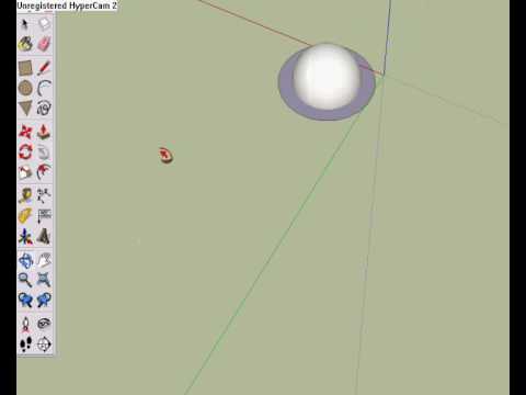how to create a ball in Google SketchUp - YouTube