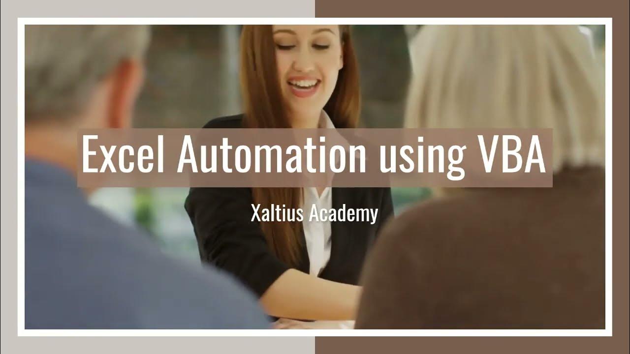 Excel Automation using VBA - Website - YouTube