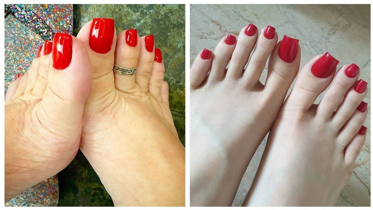 Different color of toe nail colors collection for women and girls#2023 ...