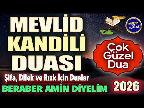 MEVLİD KANDİLİ ÖZEL DUASI 2026 Dua Hazinesi