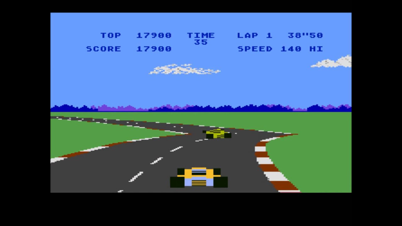Patent Pole Position for the Atari 8-bit family - YouTube