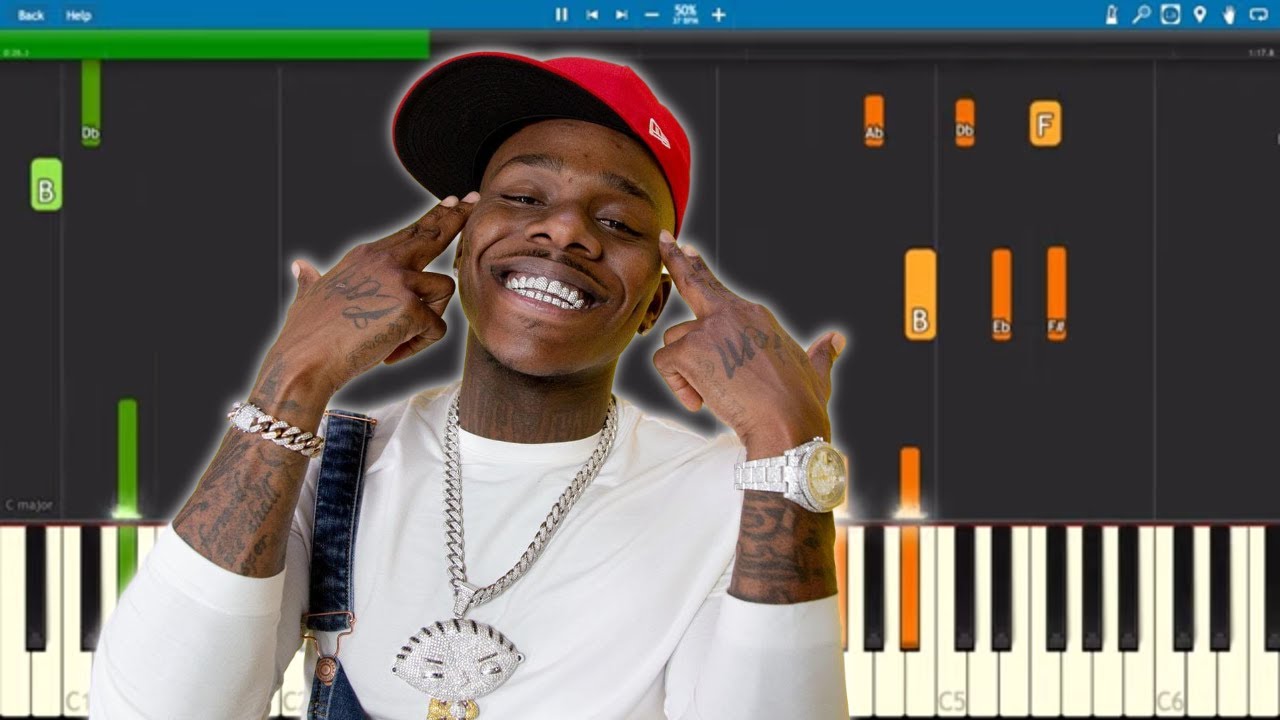 DaBaby - 21 - Piano Tutorial - YouTube