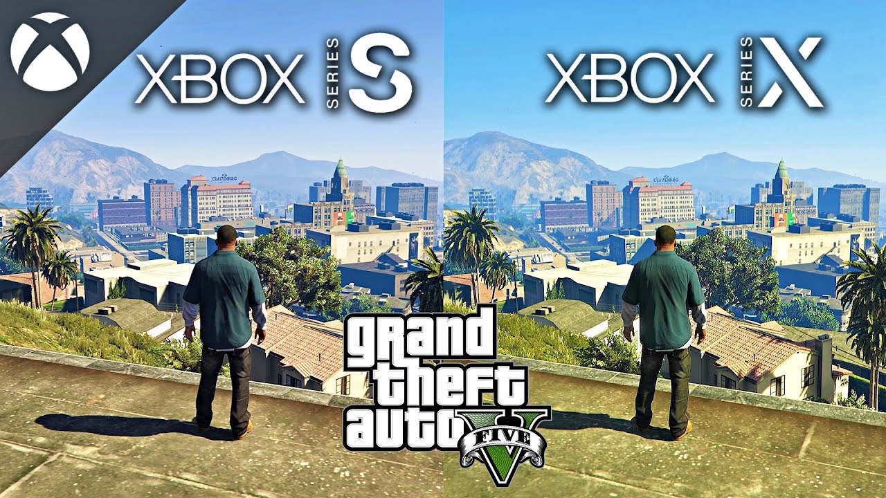 GTA V NEXT GEN | 🔥 Xbox Series S vs Xbox Series X 🔥 | Comparación 2024 ...