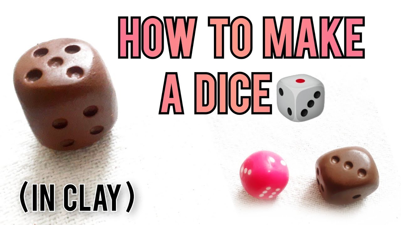 How To Make A DICE 🎲| DICE Making | in #clay | Craft FAIRYTALES | - YouTube