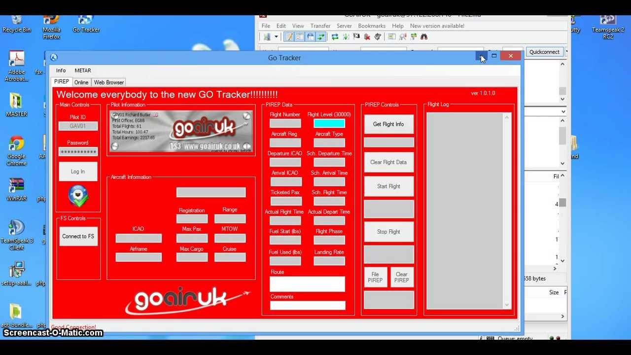 GO Tracker DOWNLOAD AND INSTALL, GET FLYING JULY 2013 - YouTube