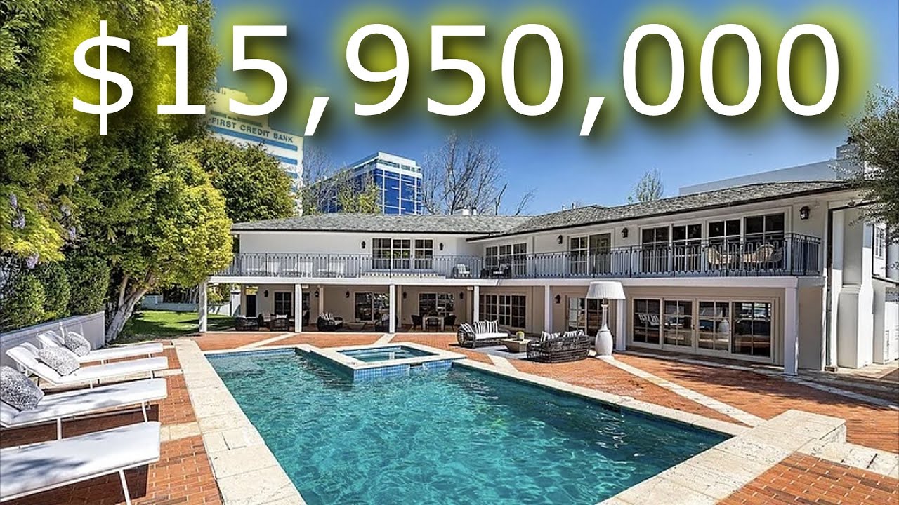 Inside a $15,950,000 Traditional Estate in Beverly Hills California ...