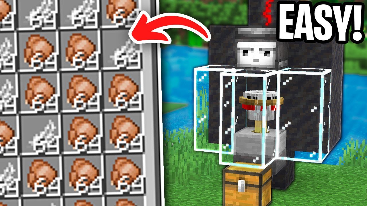 1.21 Auto Chicken Farm in Minecraft Bedrock! (MCPE/Xbox/PS4/Nintendo ...