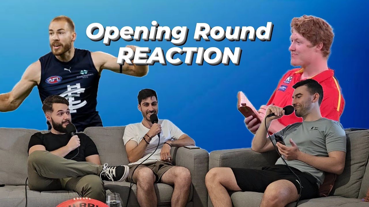 AFL Opening Round Reaction and Review - YouTube