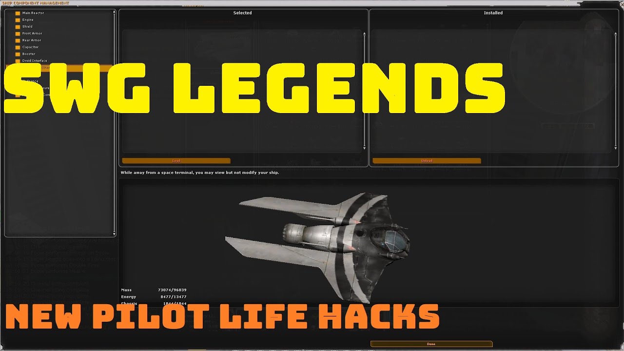 SWG Legends JTL: New Pilot Tips - YouTube
