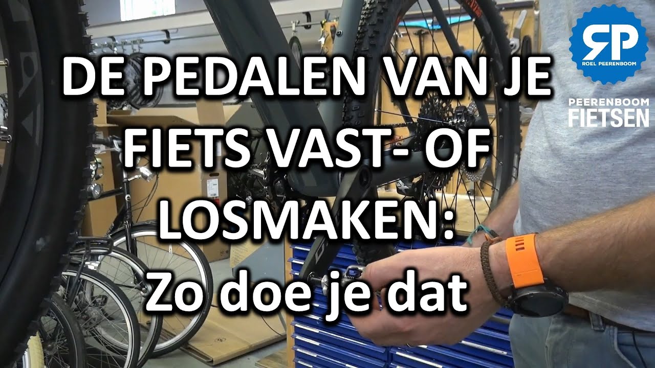 DE PEDALEN VAN JE FIETS VERVANGEN: Zo doe je dat - YouTube