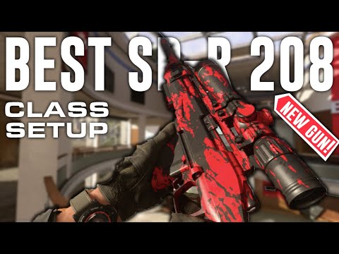 Modern Warfare Warzone - The Best SPR-208 Class Setup - YouTube