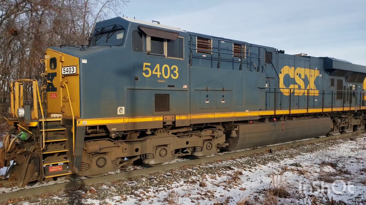 CSX Q436 Chase 12/21/19 - YouTube