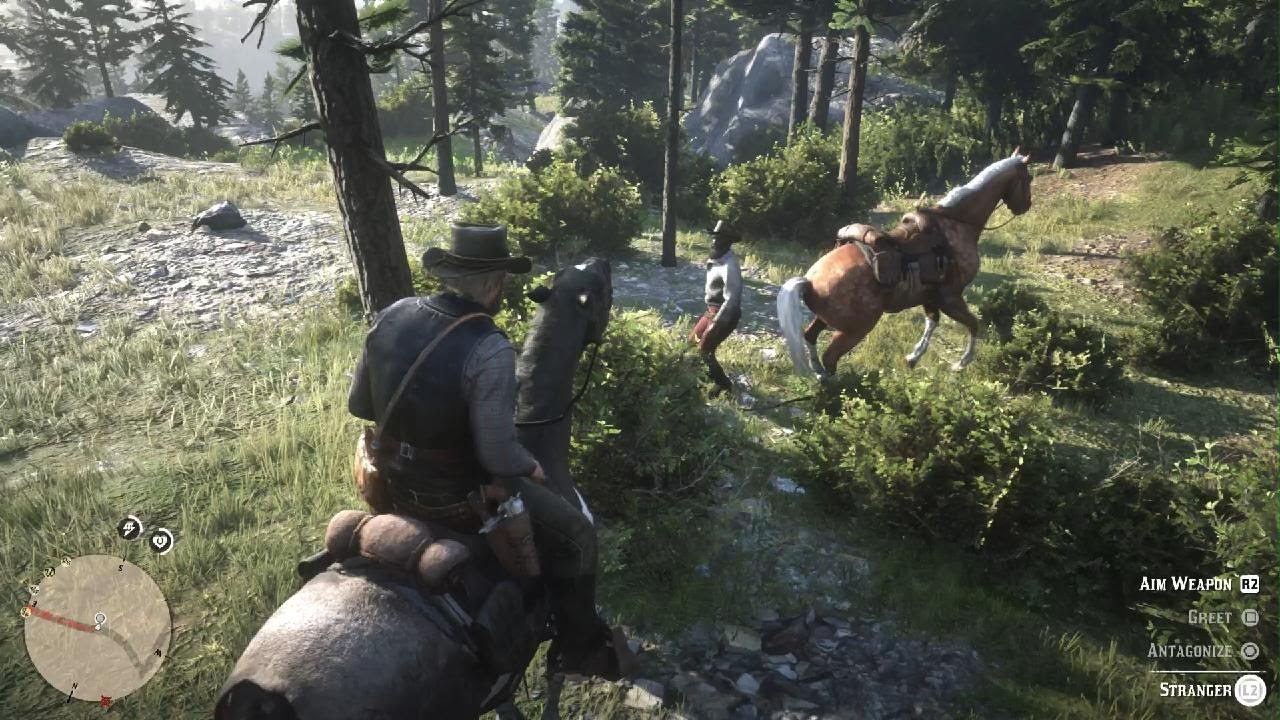 Random encounter #RDR2 - YouTube