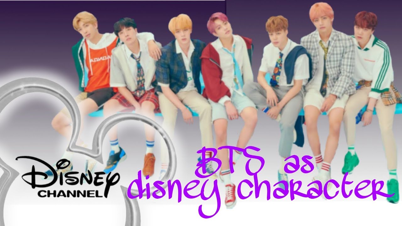 BTS as funny disney characters (BTS crack) - YouTube