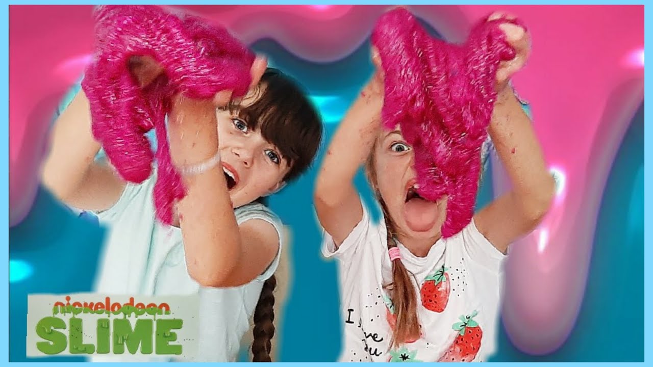 Nickelodeon SLIME gets crazy and farty 😱 ooey gooey Nickelodeon SLIME ...