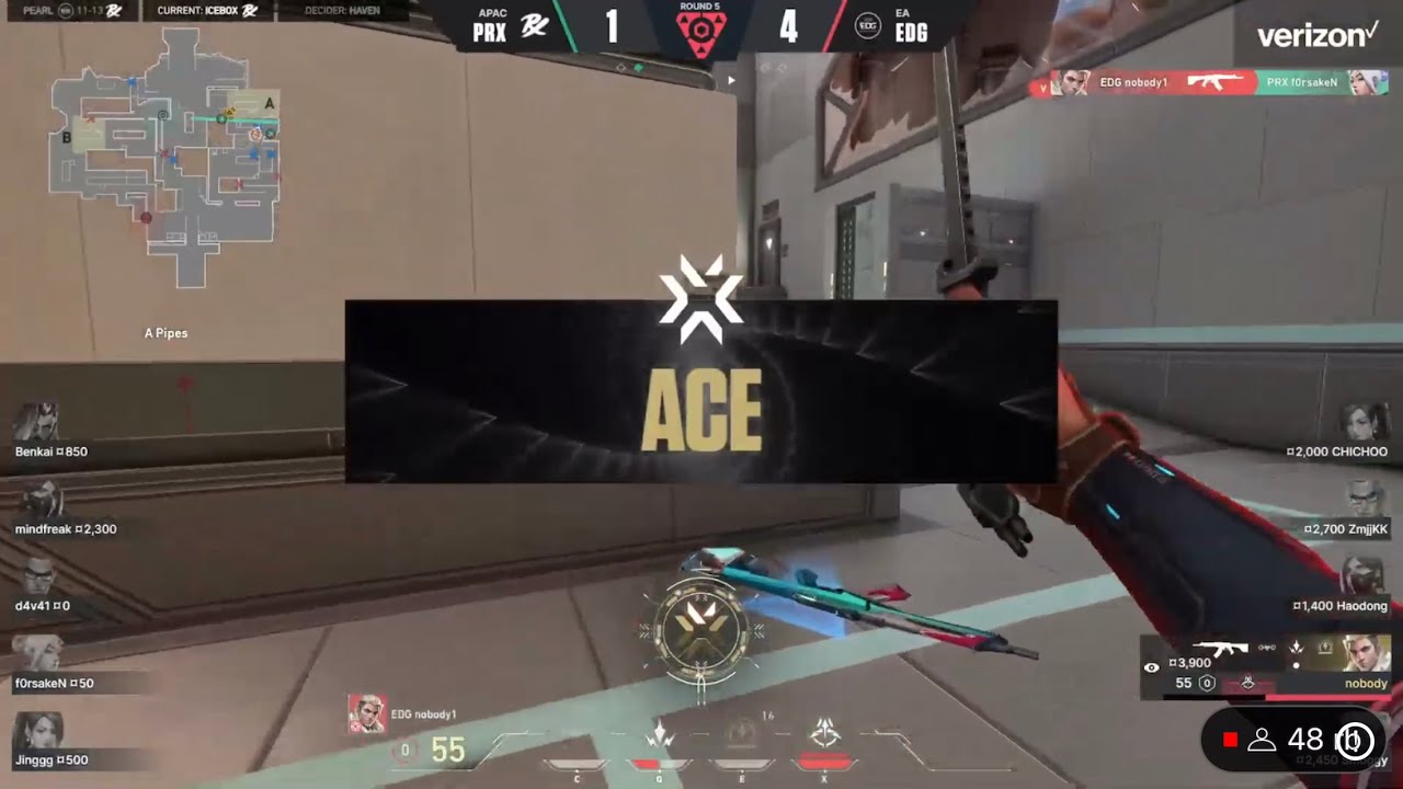 FIRST ACE IN VCT CHAMPION ISTANBUL - YouTube